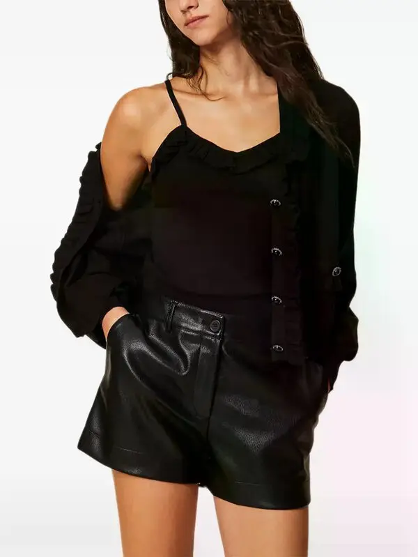 TWINSET Cardigan And Top With Ruffles