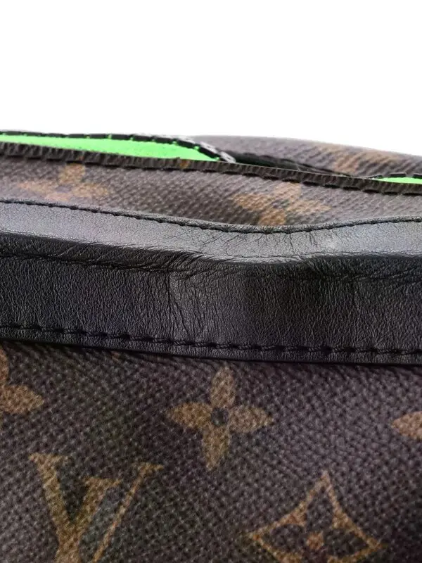 LOUIS VUITTON Soft Trunk Bag Monogram Canvas With Friends Patch Crossbody Bag