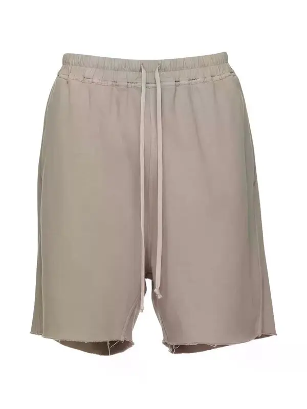 Rick Owens Long Boxers Zip-detail Shorts - Grey