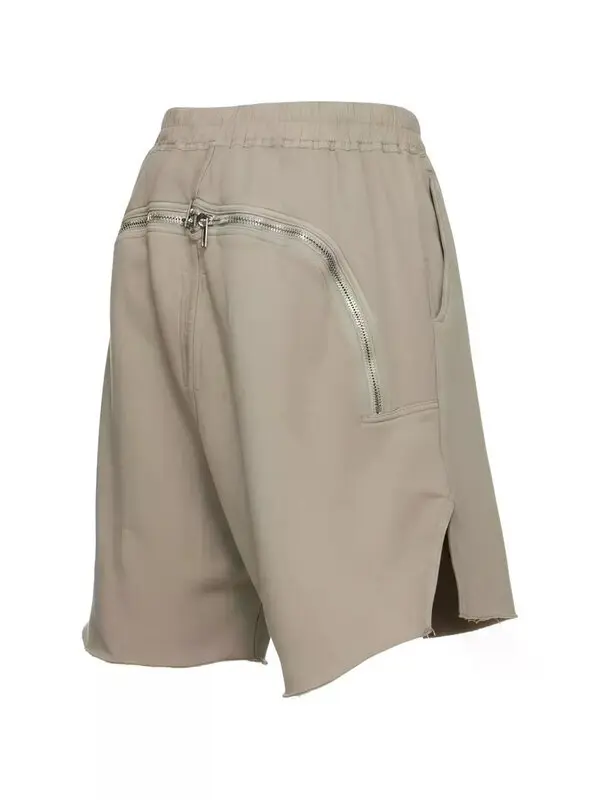 Rick Owens Long Boxers Zip-detail Shorts - Grey