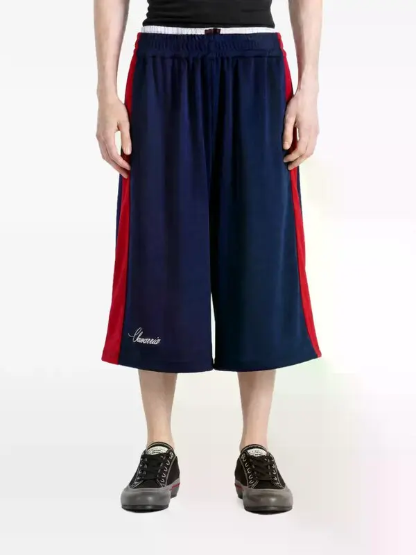WILLY CHAVARRIA Side-stripe Cropped Track Pants