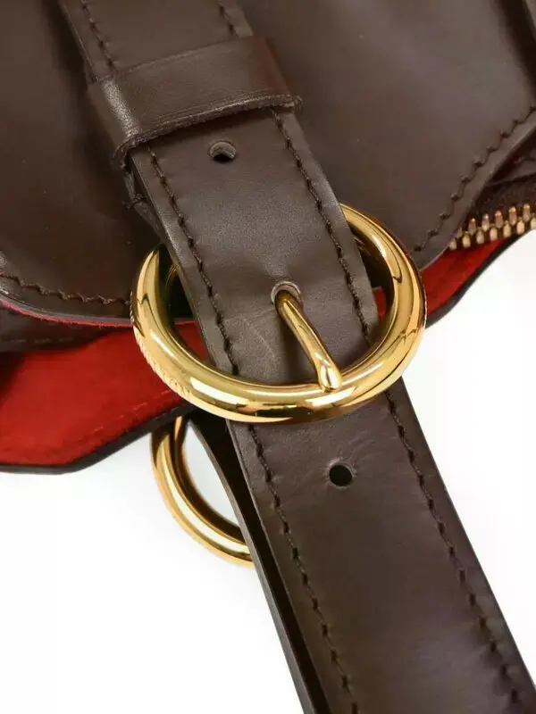 LOUIS VUITTON Damier Sistina Pm Check-pattern Shoulder Bag - Brown