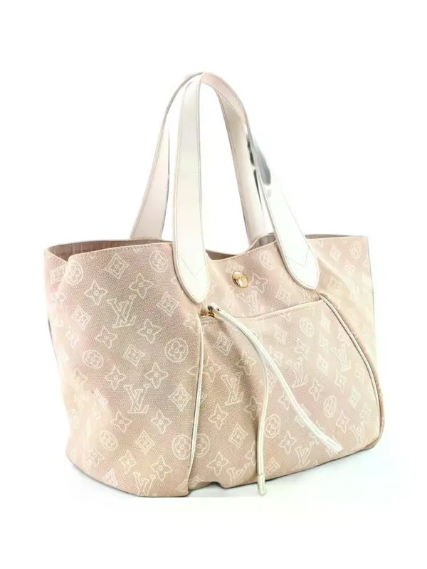 LOUIS VUITTON Cabas Ipanema Canvas Gm Tote Bag