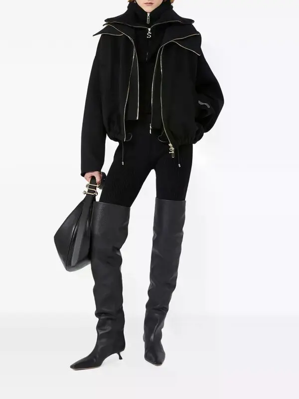 Sportmax Zip-up Wool Jacket