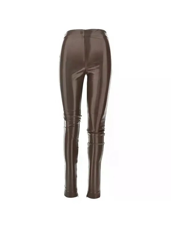 Andamane High-shine Leggings - Brown