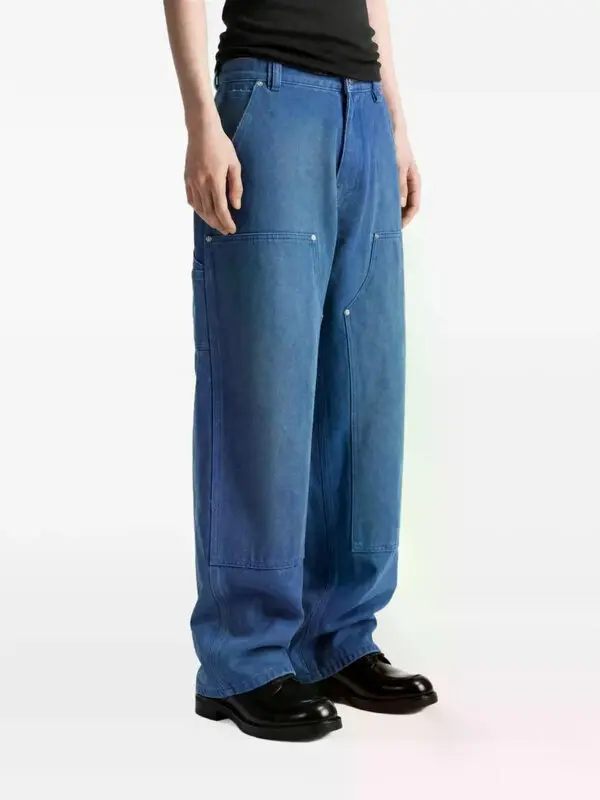 WILLY CHAVARRIA Panelled Workwear Trousers