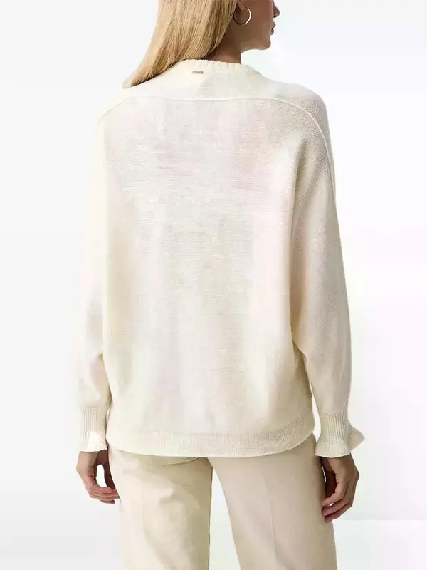 TWINSET Ruffle-cuff Sweater - Neutrals