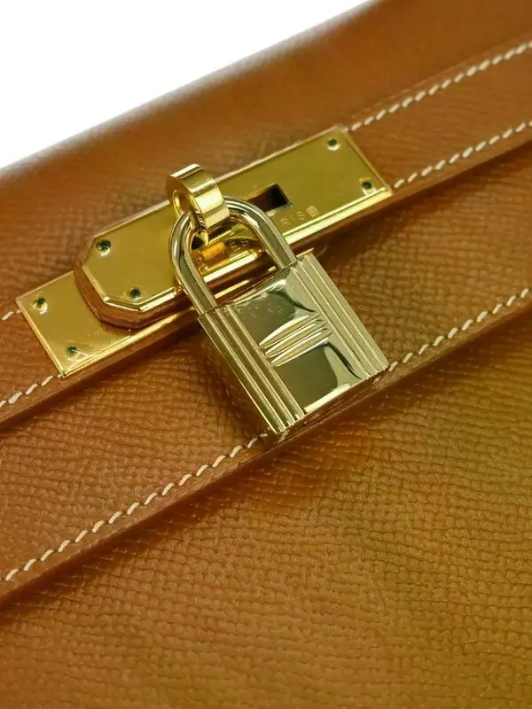 Hermès 1998 Kelly 32 Sellier Tote Bag - Brown