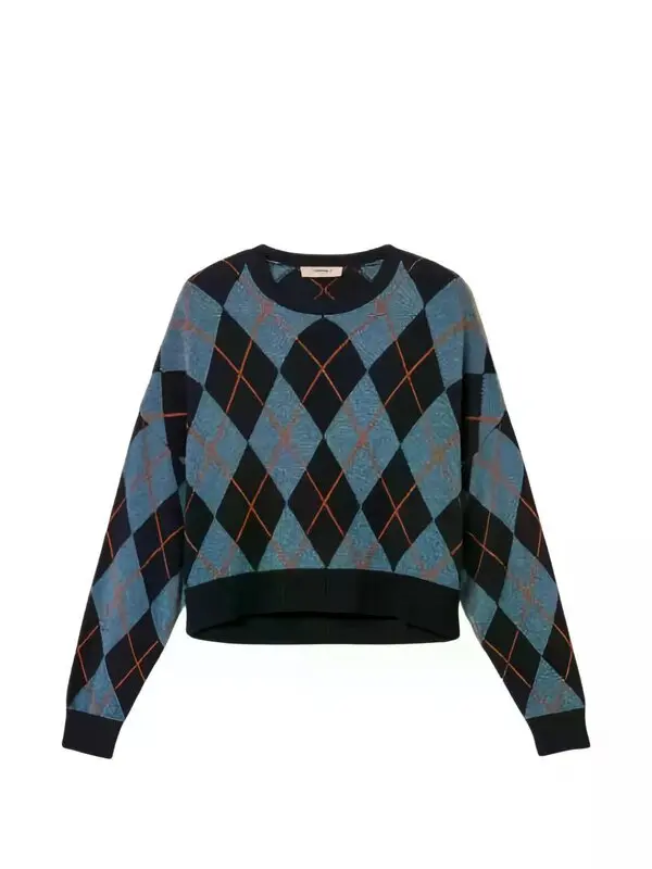 TWINSET Wool-blend Jacquard Jumper