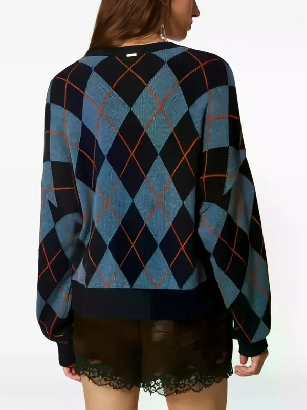 TWINSET Wool-blend Jacquard Jumper