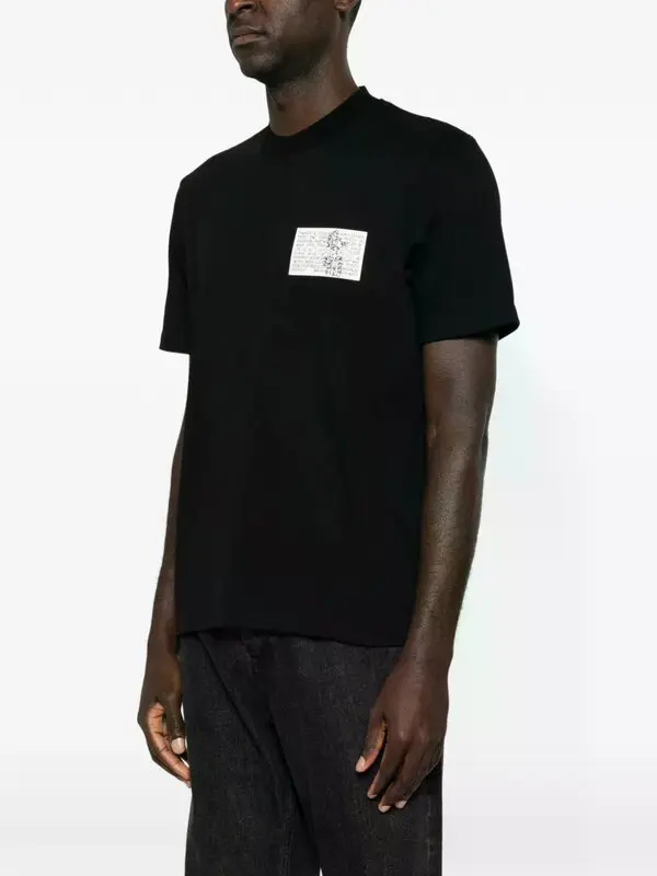 YES LONDON Logo-patch Short-sleeve T-shirt