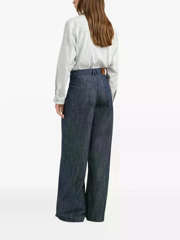 Momoni Aoki Yarn-dyed Denim Jeans