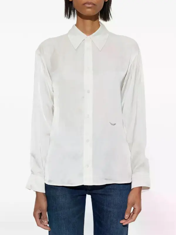 Zadig&Voltaire Tyrica Crystal-embellished Shirt