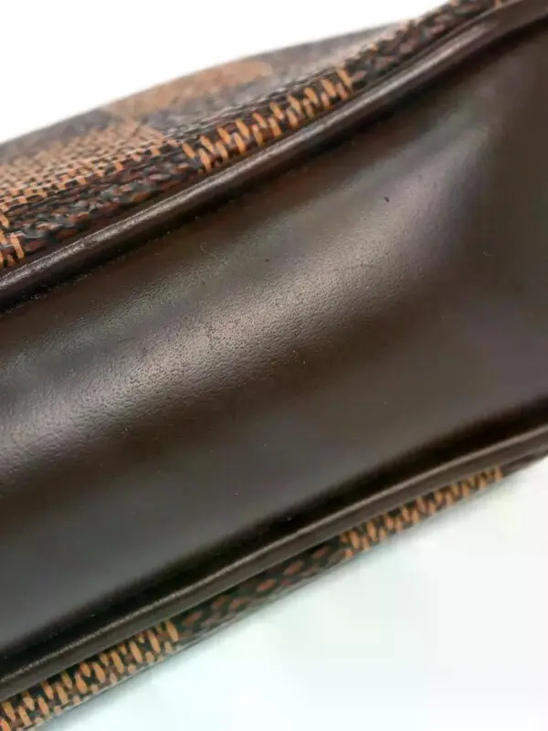 LOUIS VUITTON Damier Navona Check-pattern Shoulder Bag - Brown