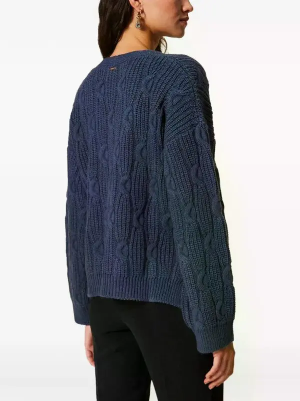 TWINSET Wool Blend Jumper With Ties