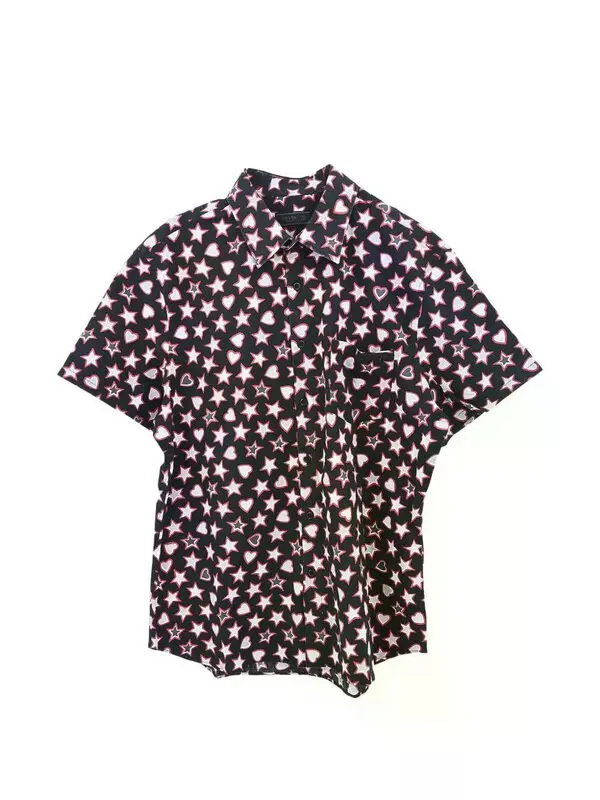 Prada 2015 Star-print Shirt