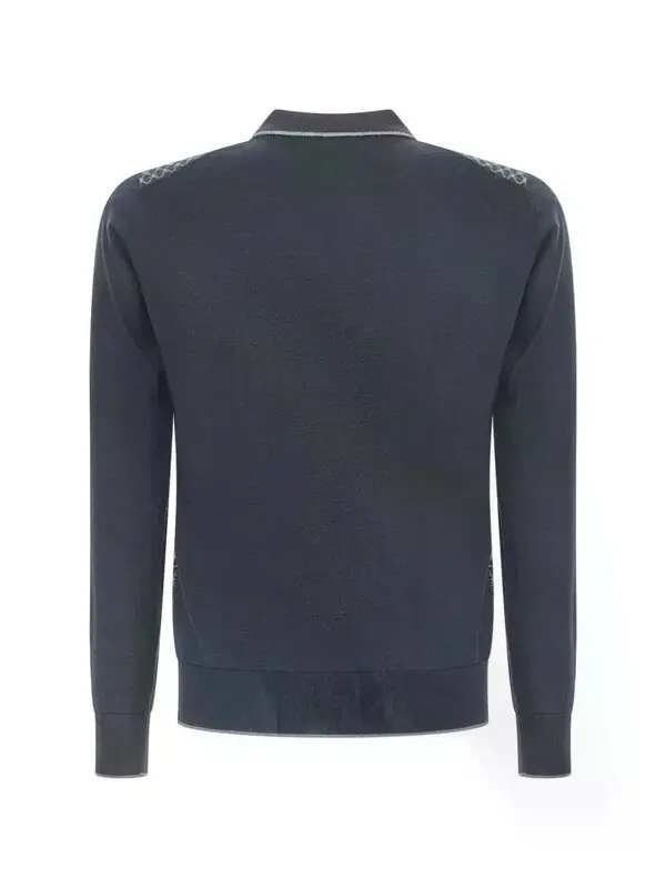 PANICALE Geometric-patterned Polo Shirt