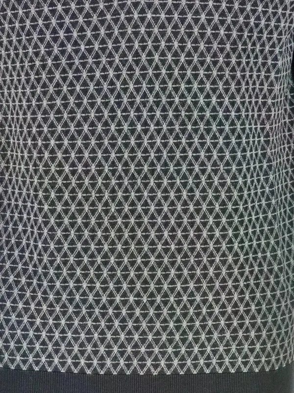PANICALE Geometric-patterned Polo Shirt