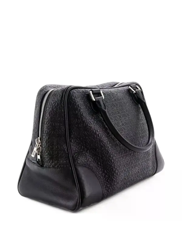 Loewe Amazona 75 Bag Anagram Embossed Leather Large Travel Bag