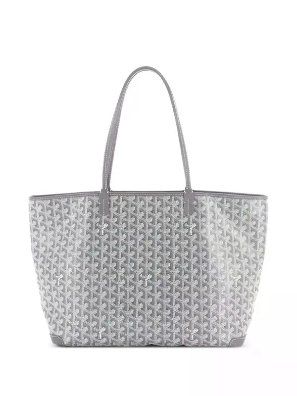 Goyard Artois Coated Canvas Mm Tote Bag - Grey