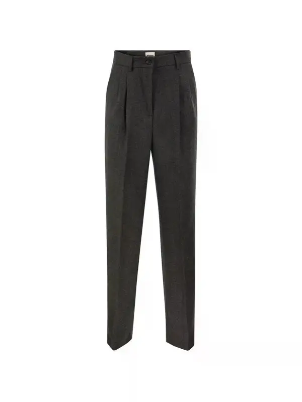 Max Mara Pleated Tapered Trousers