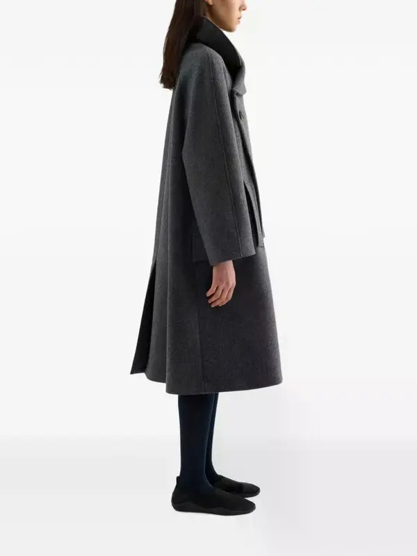 JIL SANDER Double Wool Coat