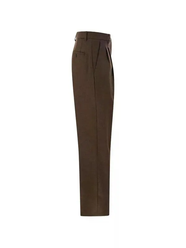 Max Mara Pleated Wool Trousers