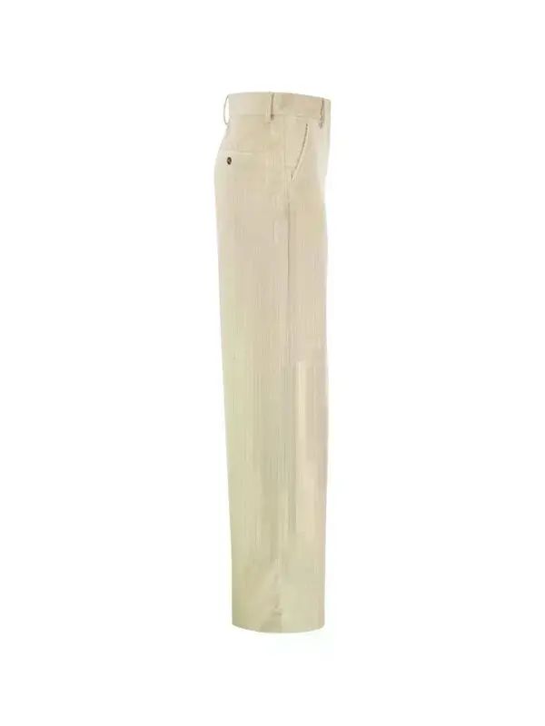 Max Mara Corduroy Wide-leg Trousers