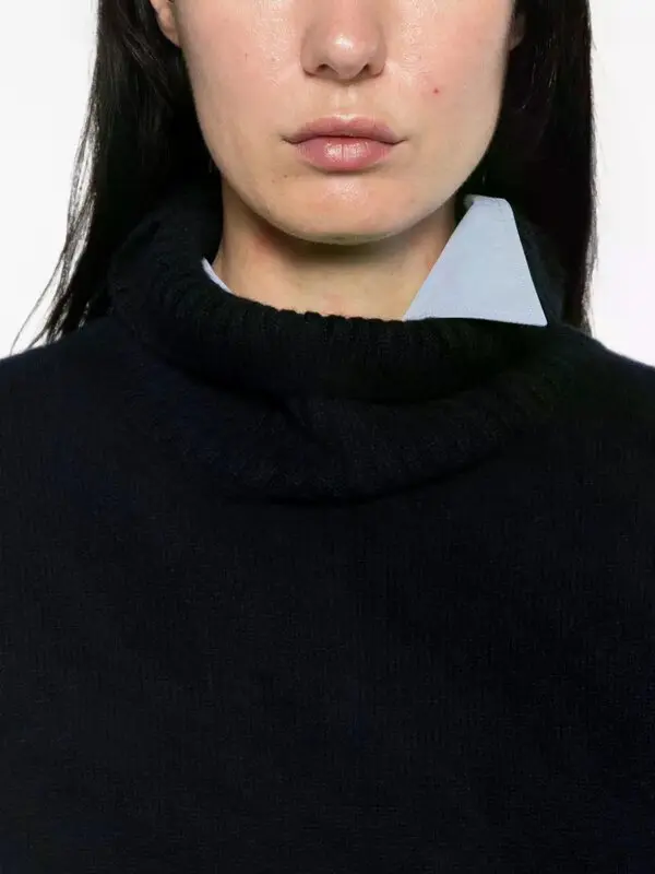 Maje Roll-neck Knitted Sweater