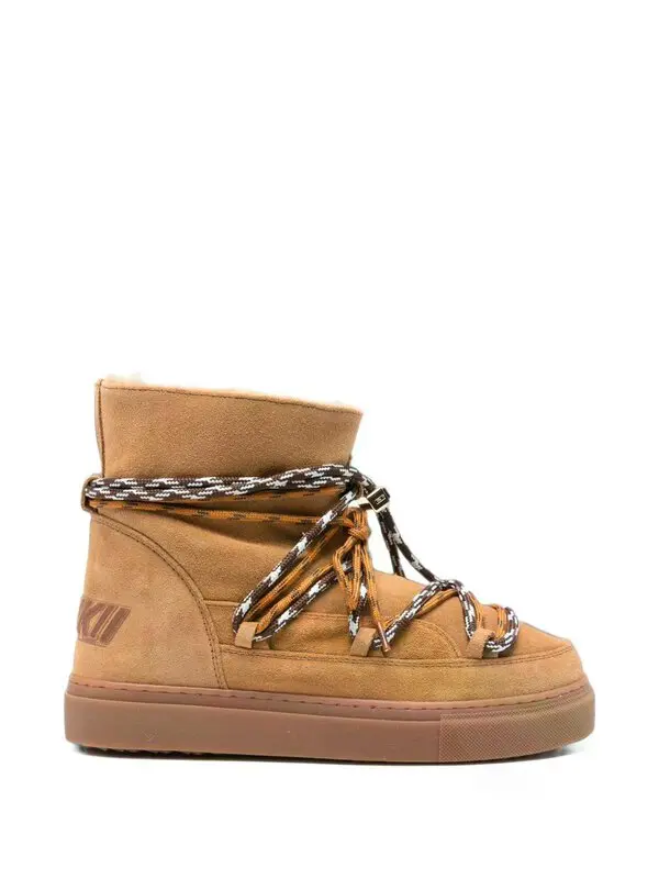 Inuikii Suede Double-tie Boots