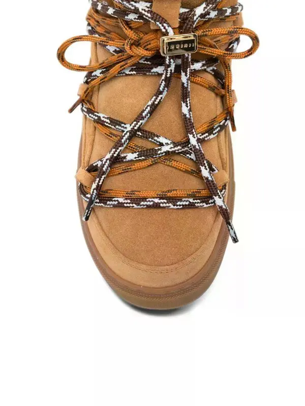 Inuikii Suede Double-tie Boots