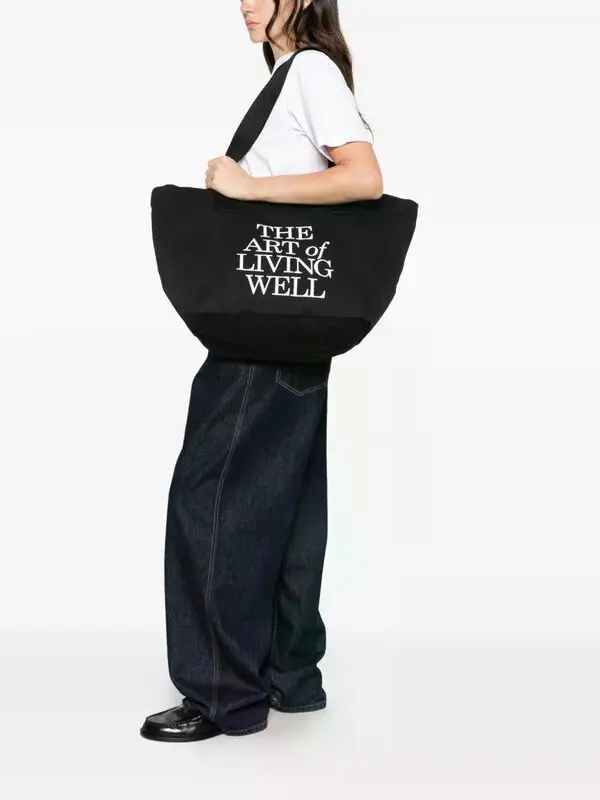 Sporty & Rich Print Tote Bag