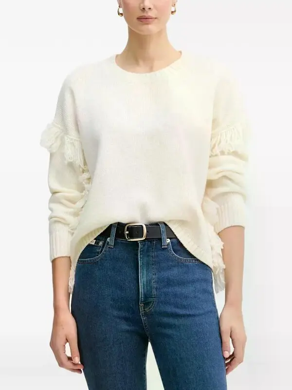 BENETTON Fringed Sweater