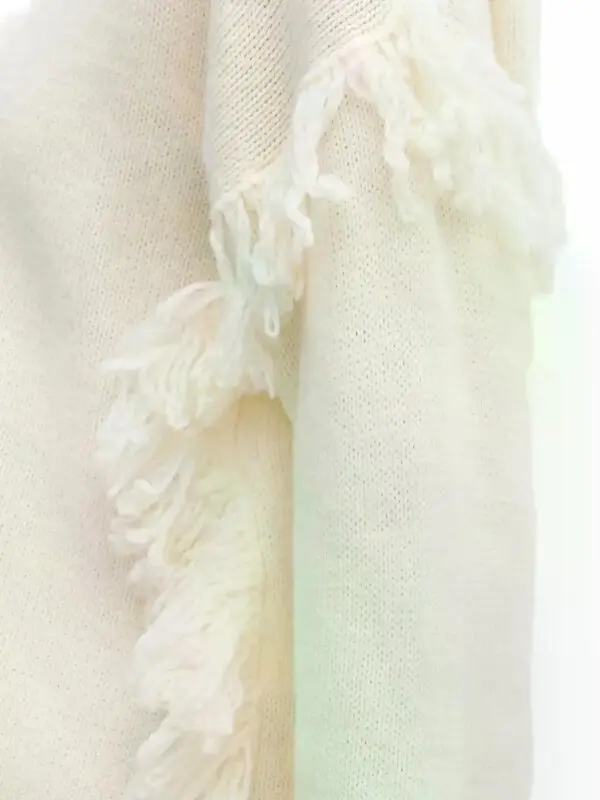 BENETTON Fringed Sweater