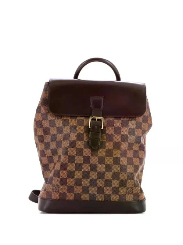 LOUIS VUITTON Soho Damier Backpack - Brown