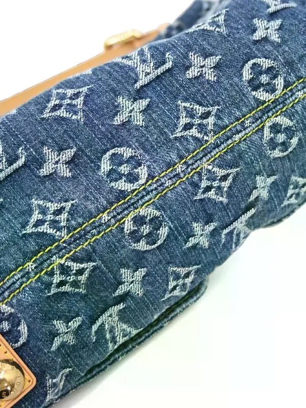 LOUIS VUITTON Monogram Denim Baggy Pm Shoulder Bag