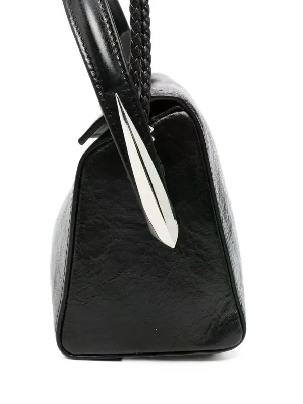 Benedetta Bruzziches Braided-strap Leather Shoulder Bag
