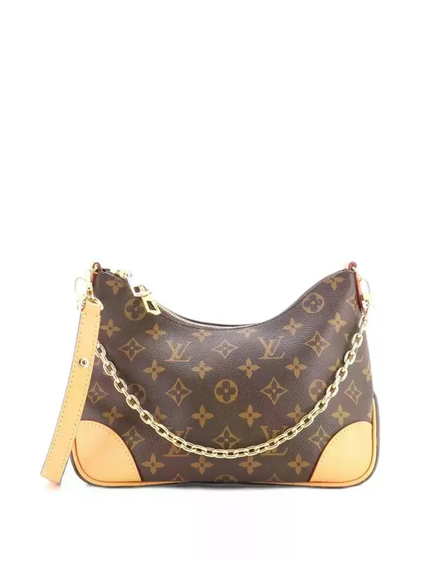 LOUIS VUITTON Boulogne Nm Handbag Monogram Canvas Shoulder Bag