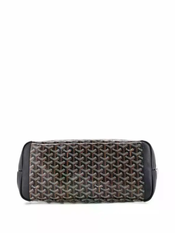 Goyard Artois Tote Coated Canvas Mm Shoulder Bag - Black