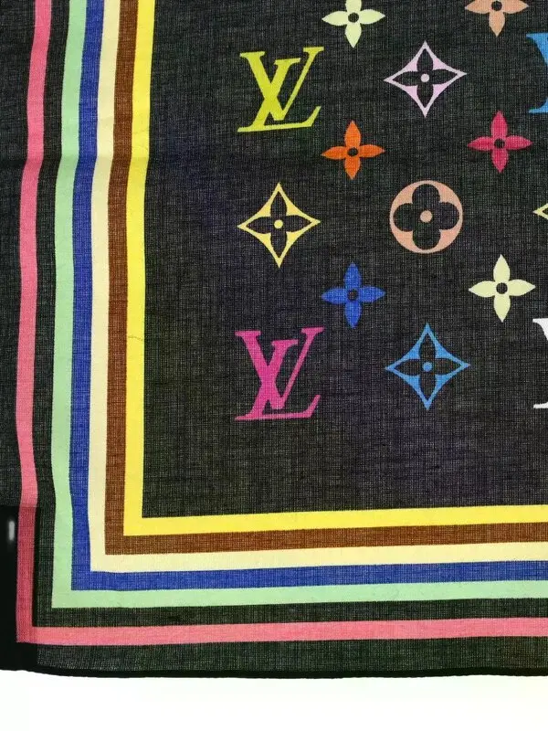 LOUIS VUITTON Small Monogram Multicolor Scarf