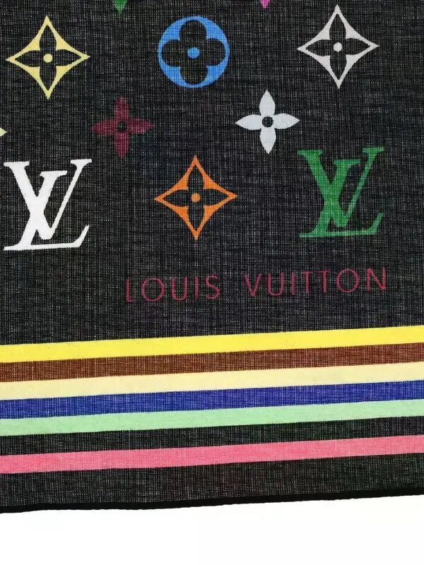 LOUIS VUITTON Small Monogram Multicolor Scarf