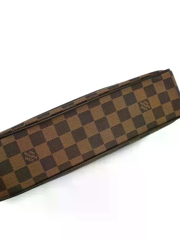 LOUIS VUITTON Aubagne Damier Ebene Shoulder Bag