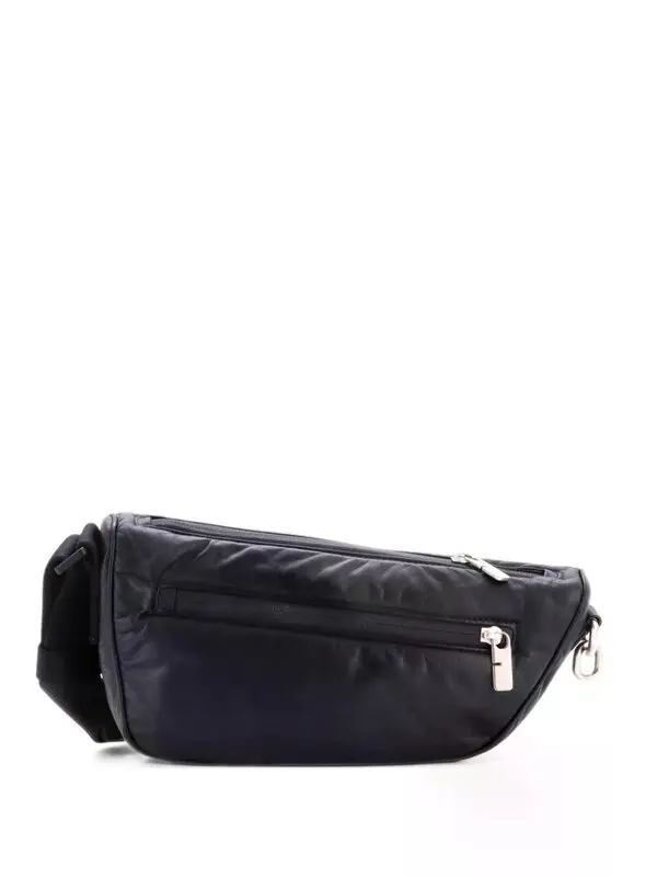 Burberry Shield Messenger Bag Leather Medium Crossbody Bag