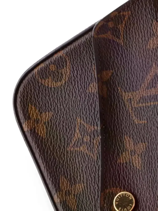 LOUIS VUITTON Felicie Strap & Go Handbag Monogram Canvas Crossbody Bag