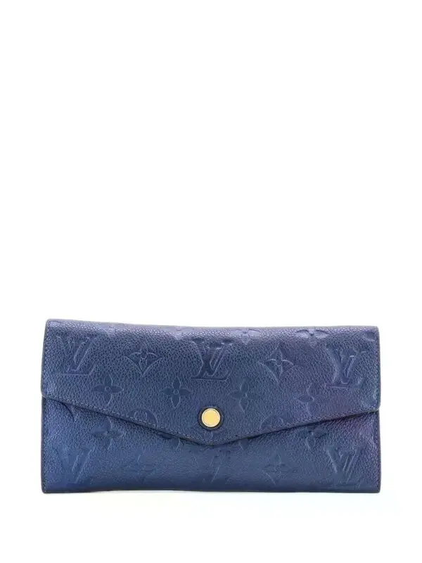 LOUIS VUITTON Curieuse Wallet Monogram Empreinte Leather Small Wallets