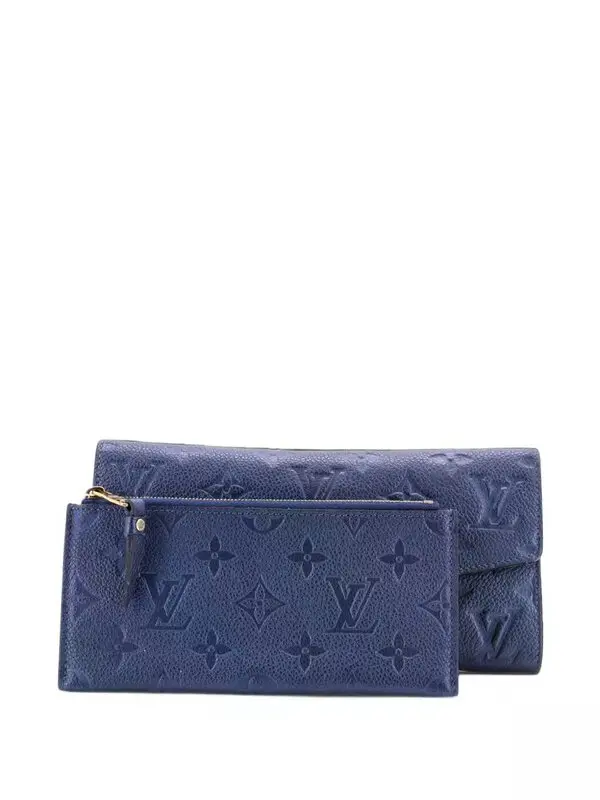LOUIS VUITTON Curieuse Wallet Monogram Empreinte Leather Small Wallets