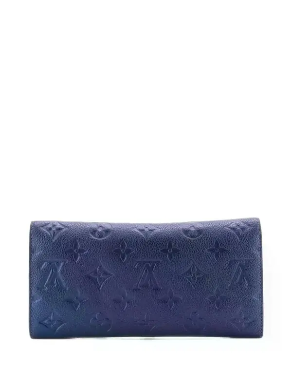 LOUIS VUITTON Curieuse Wallet Monogram Empreinte Leather Small Wallets