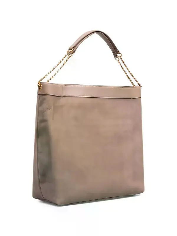 TWINSET Suede-panelled Shoulder Bag