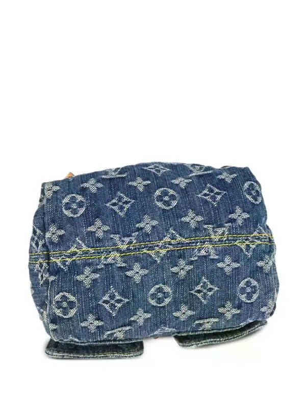 LOUIS VUITTON 2006 Mini Monogram Denim Sac A Dos Backpack