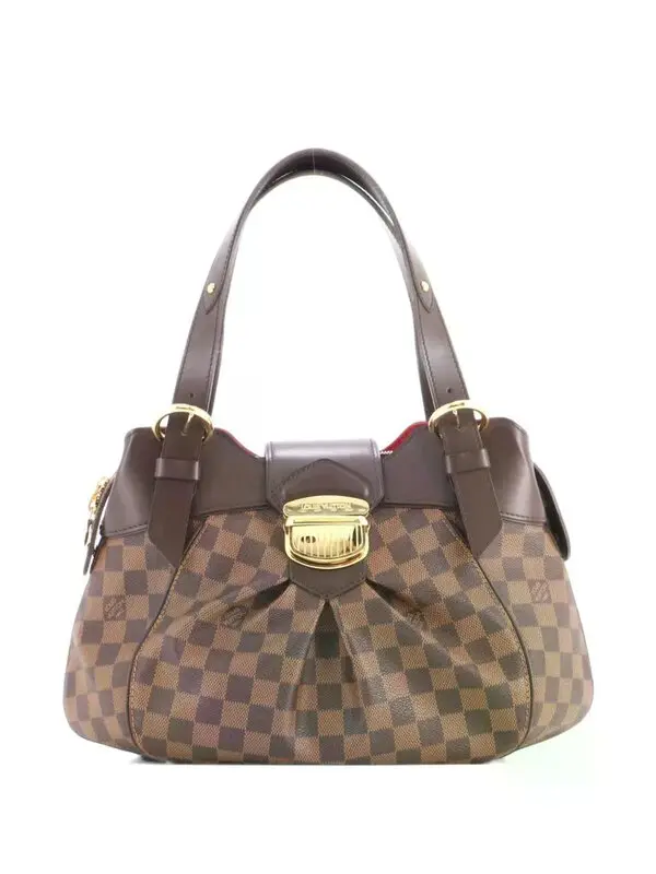 LOUIS VUITTON Sistina Handbag Damier Pm Shoulder Bag